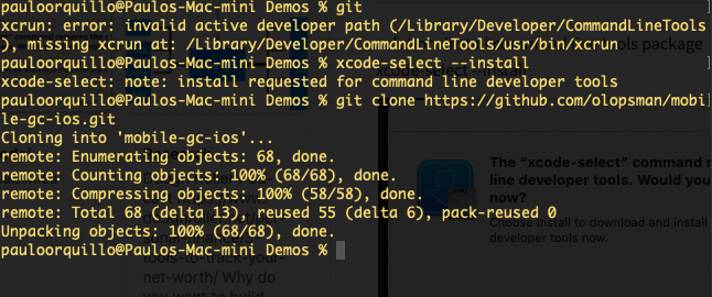 Missing Git Tool On Macos Xcrun Error Invalid Active Developer Path Just Another Dang Blog
